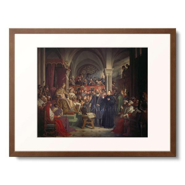 Artist:  Schnorr von Carolsfeld, Julius,1794-1872 Imagetitle:  Luther on his way to The Diet of Worms, 1521. Location:  ...