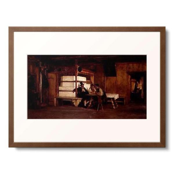 Artist:  Harburger, Edmund,1846-1906 Imagetitle:  Wirtsstube in Schaftlach. Location:  Stiftung Maximilianeum Munchen
