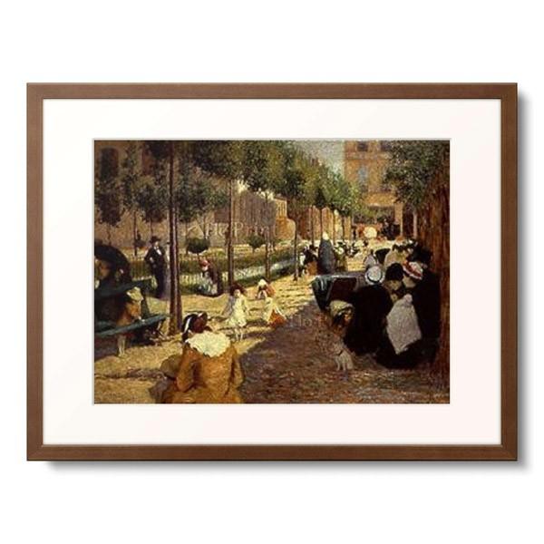 Artist:  Zandomeneghi, Federico,1841-1917 Imagetitle:  Place d'Anvers in Paris. 1880. Dimensions:  100 x 135 cm Location...