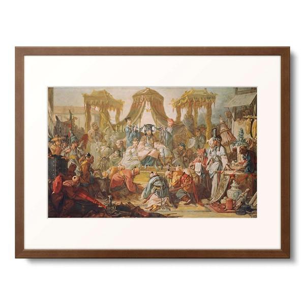 作家名:フランソワ・ブーシェ ( 1703年 - 1770年 ) 国籍:フランス ジャンル:ロココArtist: Boucher, Francois,1703-1770 Imagetitle:Audienz beim Kaiser von ...