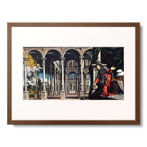 Artist:  Bordone, Paris,1500-1571 Imagetitle:  Die Verkundigung Mariae. Dimensions:  102 x 196 cm Location:  Caen, Musee...