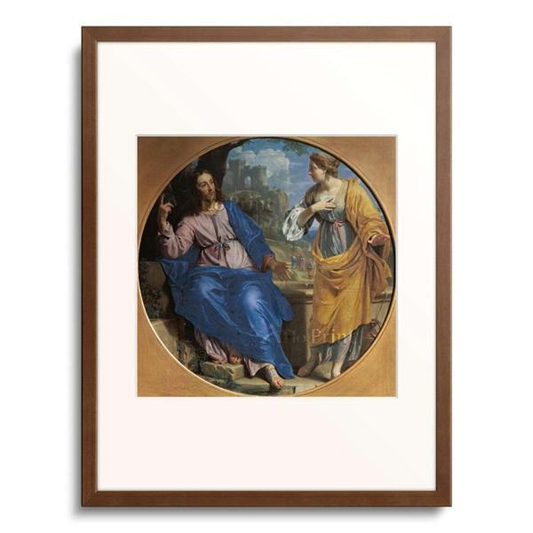 作家名:フィリップ・ド・シャンパーニュArtist: Champaigne, Philippe de,1602-1674 国籍:フランスジャンル :バロックImagetitle:Christ and the Samaritan woman ...
