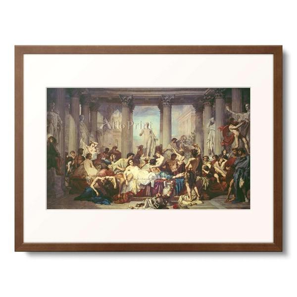 Artist:  Couture, Thomas,1815-1879 Imagetitle:  The Romans of the Decadence (Les Romains de la Decadence). 1847 Dimensio...
