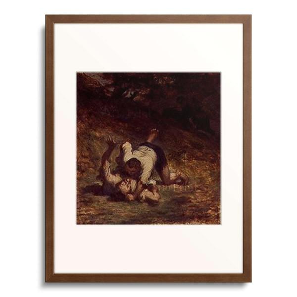 作家名： オノレ・ドーミエ ( 1808年 - 1879年 )フランスの画家ジャンル： 写実主義 ロマン派 Artist:  Daumier, Honore,1808-1879 Imagetitle:  Les voleurs et l'a...