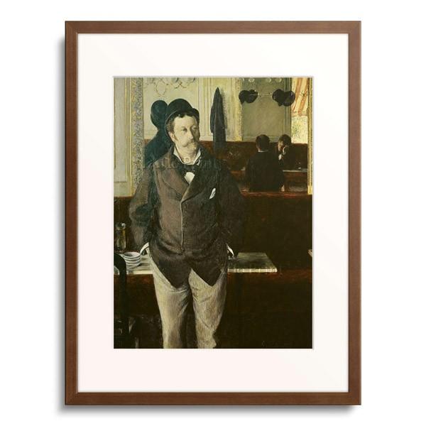 作家名： ギュスターヴ・カイユボット(1848年-1894年)国籍： フランスジャンル： 印象派 Artist:  Caillebotte, Gustave,1848-1894 Imagetitle:  Im Cafe. Location:...