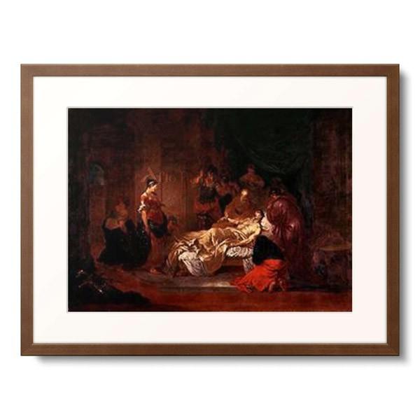 Artist:  Zick, Januarius,1730-1797 Imagetitle:  Die Heilung des Antiochos. Dimensions:  83 x 117 cm Location:  Zurich, G...