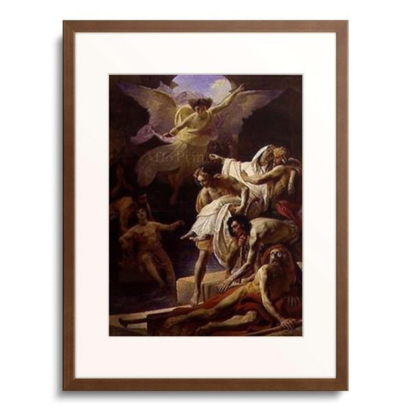 Artist:  Kapkoff, Jakoff Fjodorowitsch,1816-1854 Imagetitle:  Am Teich Siloam. Location:  Pskov, Kunstmuseum