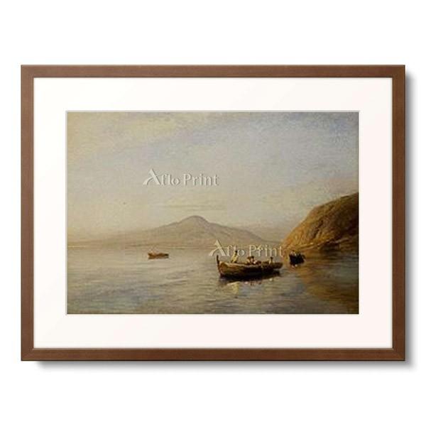 Artist:  Flamm, Albert,1823-1906 Imagetitle:  Fischer am Golf von Neapel. Dimensions:  62 x 90 cm Location:  Private Col...