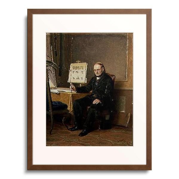作家名:ワシーリー・ペローフArtist: Perov, Vasily,1833-1882 国籍:ロシアImagetitle:Der Zeichenlehrer. 1867. 所蔵:Moscow, Tretyakov Gallery