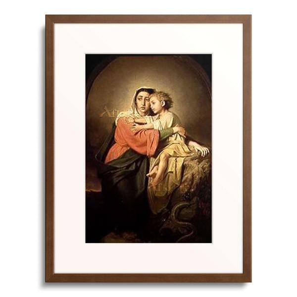 作家名:ワシーリー・ペローフArtist: Perov, Vasily,1833-1882 国籍:ロシアImagetitle:Die Jungfrau mit dem Jesuskind. 1867. 所蔵:Moscow, Tretyako...
