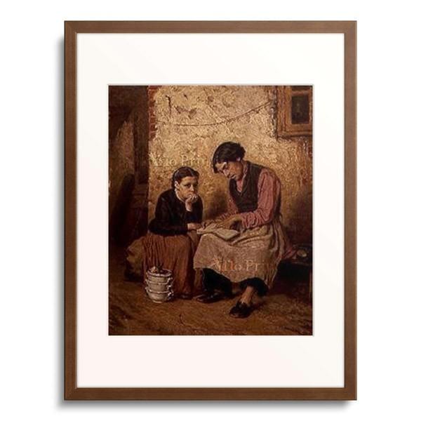 作家名:ワシーリー・ペローフArtist: Perov, Vasily,1833-1882 国籍:ロシアImagetitle:Ein russischer Strassenkehrer beim Selbststudium. 1863. 所...