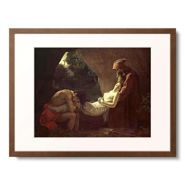 所蔵：ルーヴル美術館Artist:  Girodet de Roussy-Trioson, Anne Louis,1767-1824 Imagetitle:  Das Begrabnis der Atala. 1808. (Nach der...