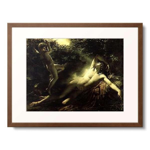 所蔵：ルーヴル美術館Artist:  Girodet de Roussy-Trioson, Anne Louis,1767-1824 Imagetitle:  Der Schlaf des Endymion. 1793. Dimension...