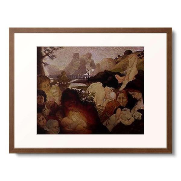 Artist:  Maurin, Charles,1854-1914 Imagetitle:  La Maternite. Location:  Le Puy en Velay