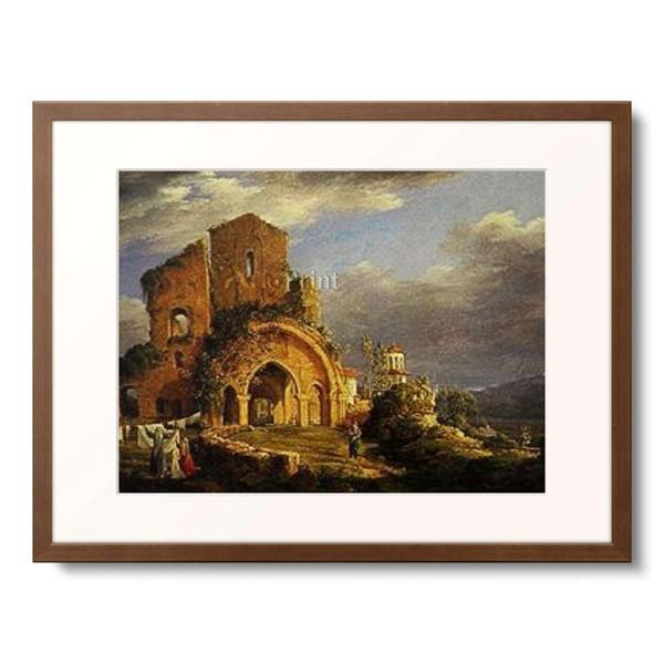 Artist:  Tschernezow, Nikanor Grigorj,1805-1879 Imagetitle:  Die Ruine des Bagrat-Tempels in Kutaisy (Georgien). 1820. L...