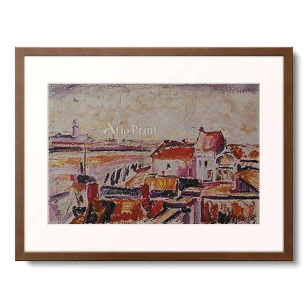 作家名:オトン・フリエスArtist: Friesz, Emile Othon,1879-1949 Imagetitle:Pont d'Anvers. 所蔵:Grenoble, Musee des Beaux-Arts