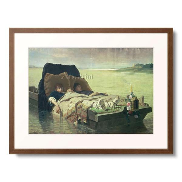 Artist:  Luminais, Evariste Vital,1822-1896 Imagetitle:  The two sons of Clovis II. after being tortured by Jumieges on ...