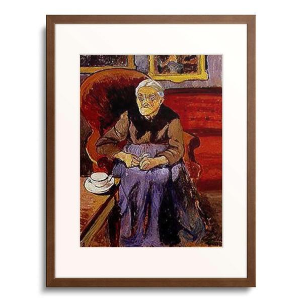 作家名:シュザンヌ・ヴァラドンフランスの画家人物画女流画家Artist: Valadon, Suzanne,1865-1938 Imagetitle:Bildnis einer alten Frau. 1912. 所蔵:ポンピドゥーセンター...