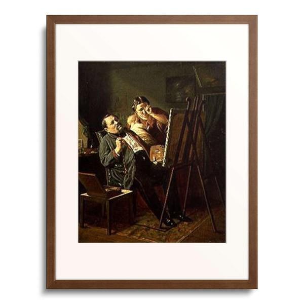 作家名:ワシーリー・ペローフArtist: Perov, Vasily,1833-1882 国籍:ロシアImagetitle:Die Dilettanten. 1862. 所蔵:Moscow, Tretyakov Gallery