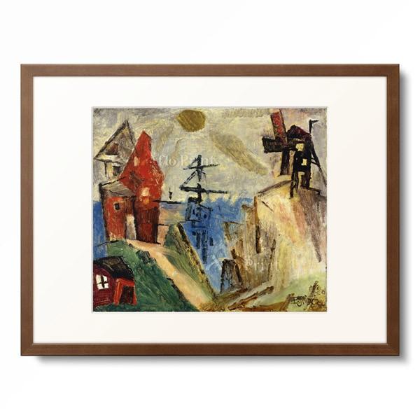 Artist: Feininger, Lyonel,1871-1956 Imagetitle: An der Kuste. 1920. Location: Christie's Images Ltd