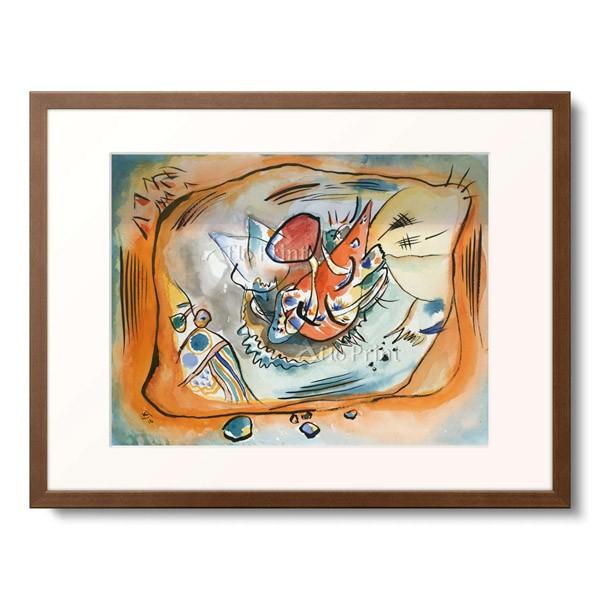 作家名:ワシリー・カンディンスキー  ( 1866年 - 1944年 ) 国籍:ロシア ジャンル:ドイツ表現主義 Artist: Kandinsky, Wassily,1866-1944 Imagetitle:Komposition 1916.