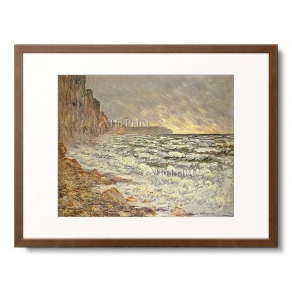 作家名:クロード・モネ  ( 1840年 - 1926年 ) 国籍:フランス ジャンル:印象派  Artist: Monet, Claude,1840-1926 Imagetitle:Seafront, Fecamp. 1881 Mediu...