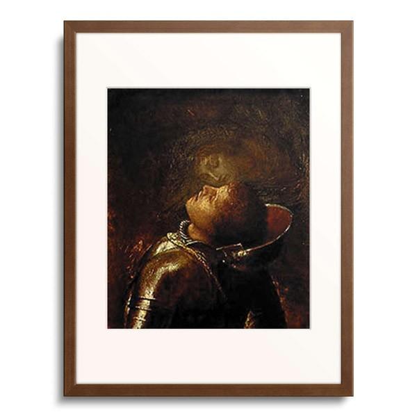 Artist:  Watts, George Frederick,1817-1904 Imagetitle:  Der gluckliche Krieger. Dimensions:  76 x 64 cm Location:  Bayer...