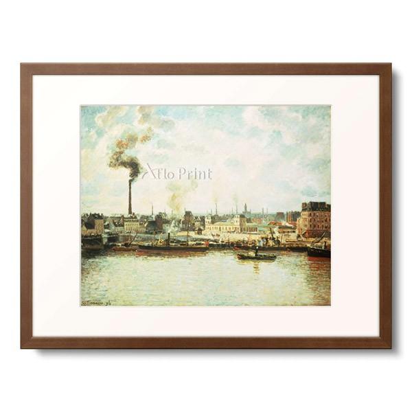 作家名:ジャコブ・カミーユ・ピサロ  ( 1830年 - 1903年 ) 国籍:フランス ジャンル:印象派Artist: Pissarro, Camille,1830-1903 Imagetitle:Saint-Sever Quay at ...