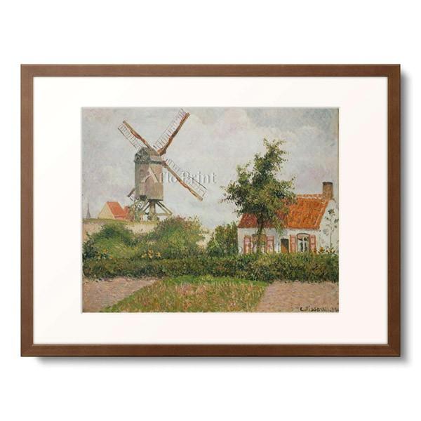 フランスの画家ジャンル： 印象派Artist:  Pissarro, Camille,1830-1903 Imagetitle:  Windmuhle in Knocke (Belgien). 1894. Location:  Christ...