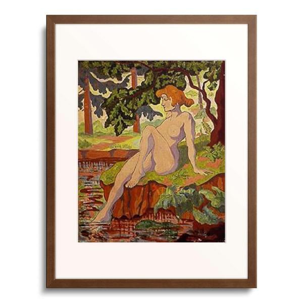 Artist:  Ranson, Paul,1864-1909 Imagetitle:  Badende. Location:  Christie's Images Ltd