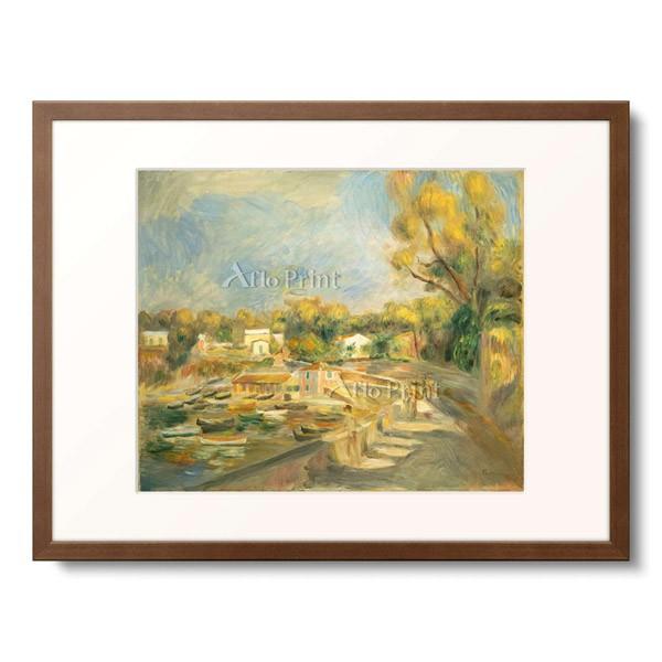 作家名:ピエール=オーギュスト・ルノワール  ( 1841年 - 1919年 ) 国籍:フランス ジャンル:印象派 Artist: Renoir, Auguste,1841-1919 Imagetitle:Cagnes. 1910 Dime...