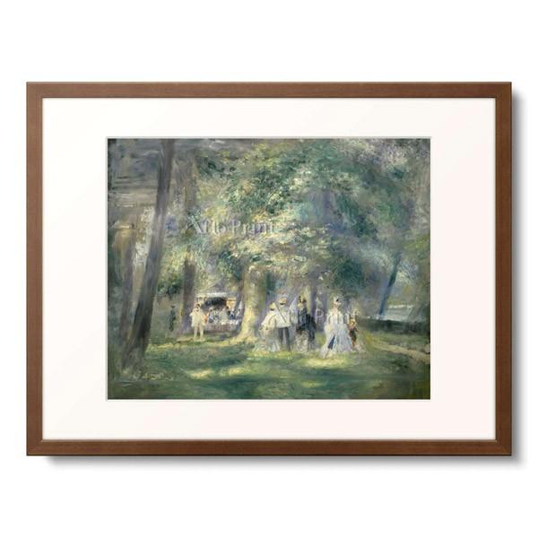 作家名:ピエール=オーギュスト・ルノワール  ( 1841年 - 1919年 ) 国籍:フランス ジャンル:印象派 Artist: Renoir, Auguste,1841-1919 Imagetitle:Im Park von Saint...