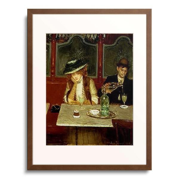 Artist:  Beraud, Jean,1849-1936 Imagetitle:  Die Absinth-Trinker. 1908. Location:  Christie's Images Ltd