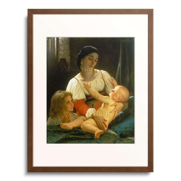 作家名:ウィリアム・アドルフ・ブグロー国籍:フランスジャンル :アカデミック美術　アカデミック絵画Artist: Bouguereau, William Adolphe,1825-1905 Imagetitle:The Awakening ...