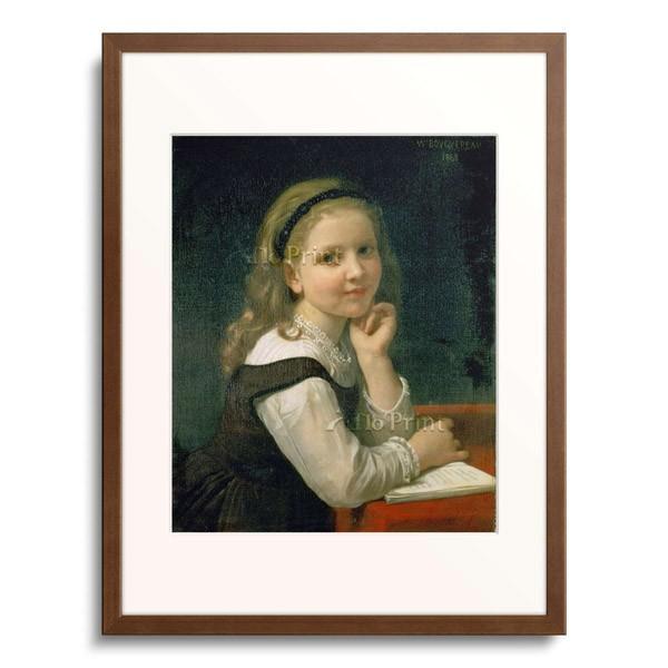 作家名:ウィリアム・アドルフ・ブグロー国籍:フランスジャンル :アカデミック美術　アカデミック絵画Artist: Bouguereau, William Adolphe,1825-1905 Imagetitle:A good book. 1...