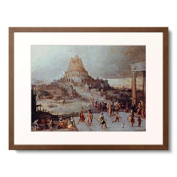 Artist:  Cleve, Hendrick III. van,1598(?)-1646 Imagetitle:  Nimrod befielt den Bau des babylonischen Turmes. Location:  ...