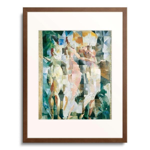 作家名:ロベール・ドローネー ( 1885年 - 1941年 ) 国籍:フランス ジャンル:キュビズム 　後に 抽象絵画 Artist: Delaunay, Robert,1885-1941 Imagetitle:The three Gra...