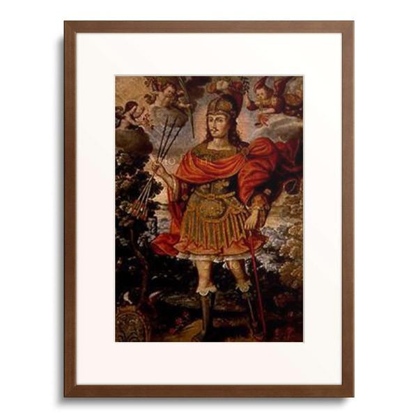 Artist:  Mexikanisch (Gregorio Gamarra) Imagetitle:  Der hl.Sebastian. Location:  Christie's Images Ltd