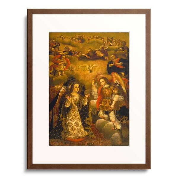 Artist:  Santa Cruz Pumacallao, Basilio Imagetitle:  Annunciation. Location:  Christie's Images Ltd