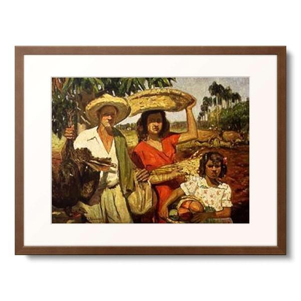 Artist:  Romanach, Leopoldo,1870 - Imagetitle:  Kubanische Landarbeiter. 1922. Location:  Christie's Images Ltd