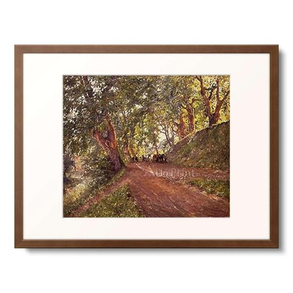 Artist:  Vignon, Victor Alfred Paul,1847-1909 Imagetitle:  Bauern mit Kuhen auf einem Waldweg. Location:  Christie's Ima...