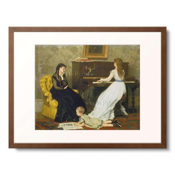 Artist:  Jonghe, Gustave Leonhard de,1829-1893 Imagetitle:  The Music Room. Location:  Christie's Images Ltd