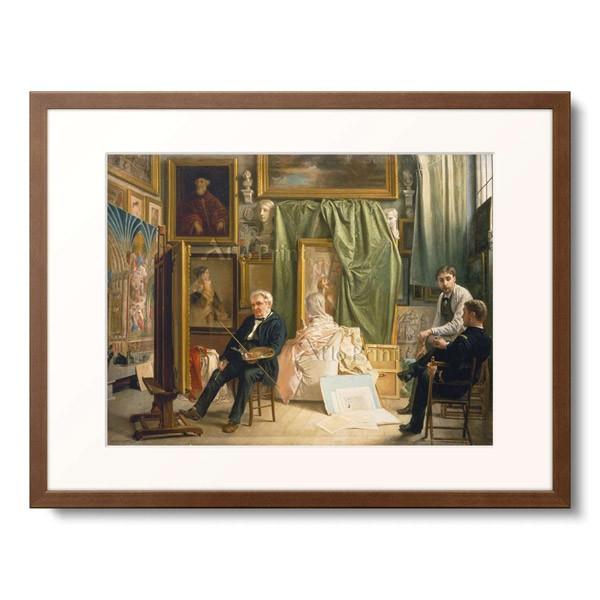 Artist:  Mottez, Henri,1858-1937 Imagetitle:  The Studio of the artist Victor Mottez, father of the painter Henri Mottez...