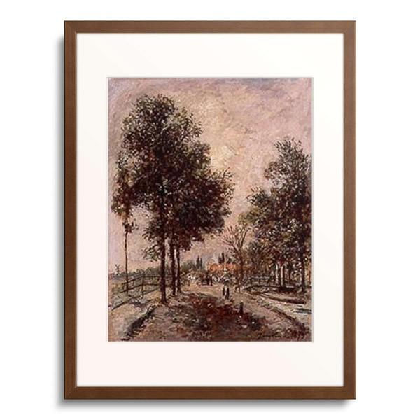 Artist:  Jongkind, Johan Barthold,1819-1891 Imagetitle:  Route de Rotterdam in Gouda. 1873. Dimensions:  43 x 24 cm Loca...
