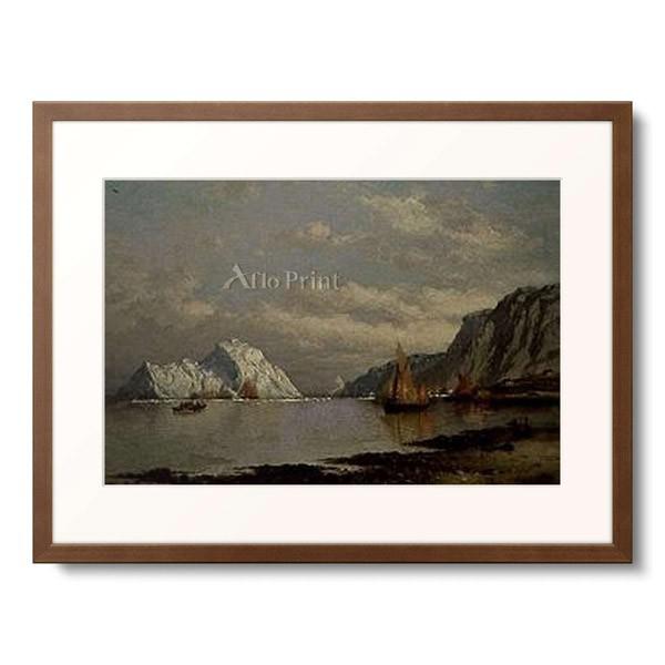 Artist:  Bradford, William,1827/30-1892 Imagetitle:  Abends an der Kuste von Labrador. Location:  Christie's Images Ltd