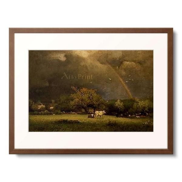 Artist:  Inness, George,1825-1894 Imagetitle:  Nach dem Gewitter. Location:  Christie's Images Ltd