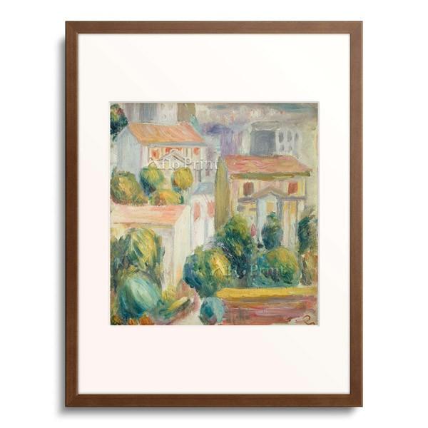 作家名:ピエール=オーギュスト・ルノワール  ( 1841年 - 1919年 ) 国籍:フランス ジャンル:印象派 Artist: Renoir, Auguste,1841-1919 Imagetitle:Hauser in Cagnes.