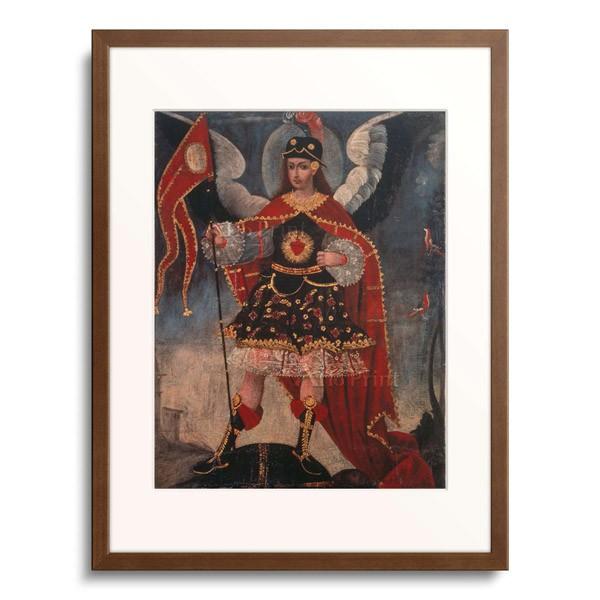 Artist:  Schule von Cuzco,18. Jahrhundert Imagetitle:  Archangel Michael. Location:  Christie's Images Ltd