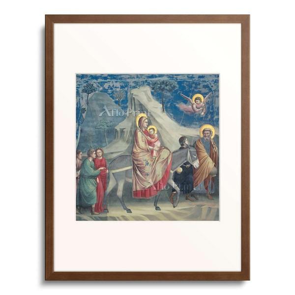 作家名： ジョット・ディ・ボンドーネ  ( 1267年 - 1337年 ) 国籍： イタリア ジャンル： ゴシックArtist:  Giotto di Bondone,1266-1337 Medium:  Flight into Egypt...