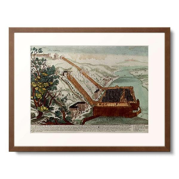 Artist:  Technik Imagetitle:  Wasserhebemaschine bei Marly/Seine zur Versorgung der Wasserspiele Ludwigs XIV. Location: ...